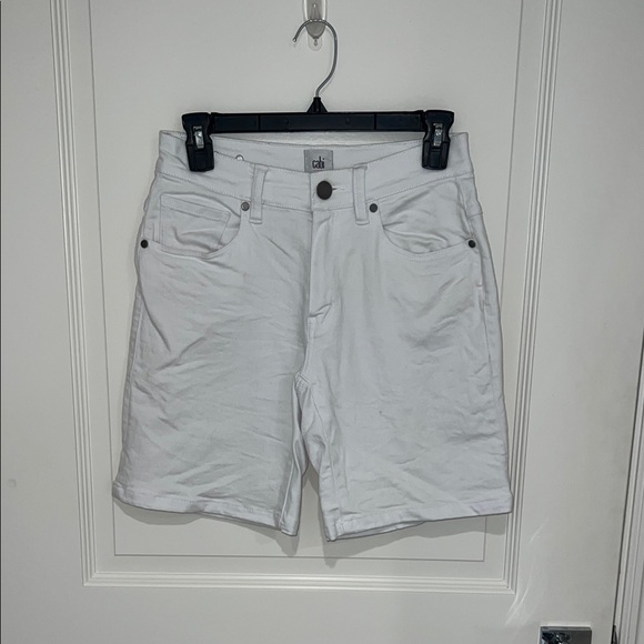 CAbi | Shorts | Cabi Unwind White Shorts | Poshmark